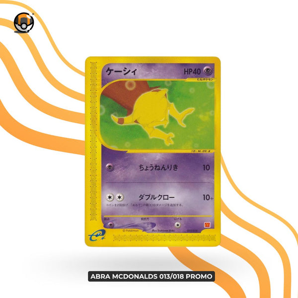 Abra Mcdonalds 013/018 PROMO – Holo Mart